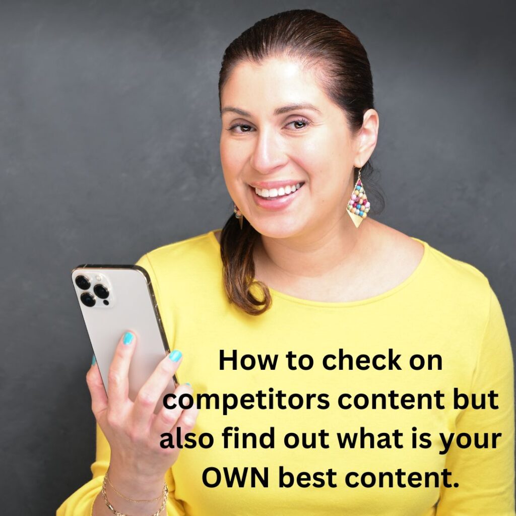 How to check on competitors content but also find out what is your OWN ...